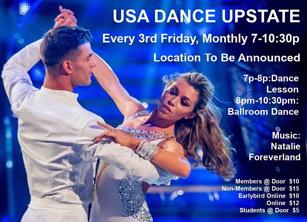 USA Dance Upstate - 3rd Saturday Monthly, Landmark Hall, Taylors, 28 ...