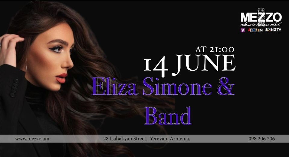 Eliza Simone at Mezzo, Mezzo Club, Yerevan, 14 June 2022