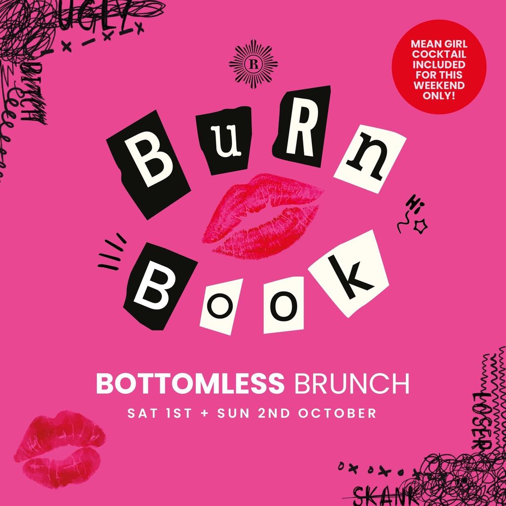 Burn Book Brunch Tickets, Revolution Electric Press, Leeds, 1 October 2022