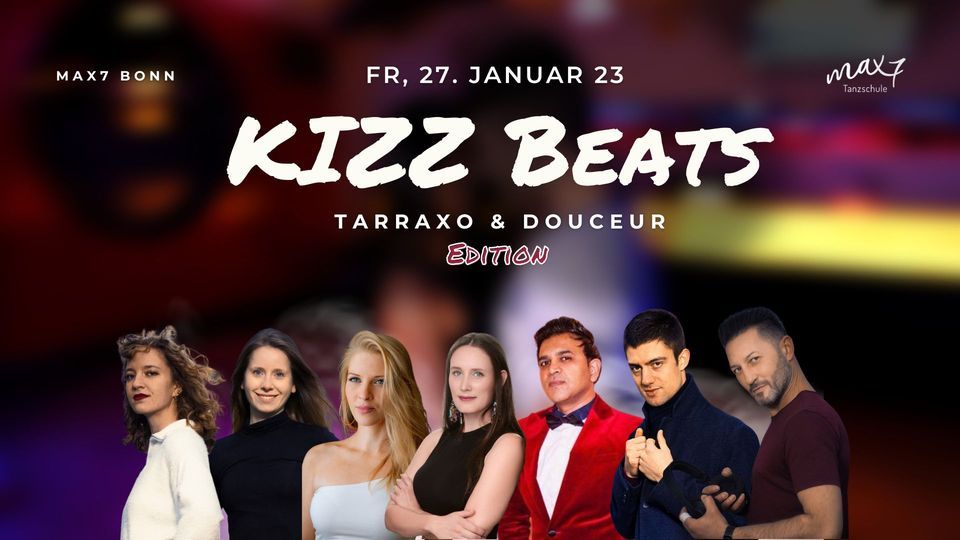 KIZZ BEATS - Tarraxo & Douceur Edition, Tanzschule Max7, Bonn, 27 January 2023