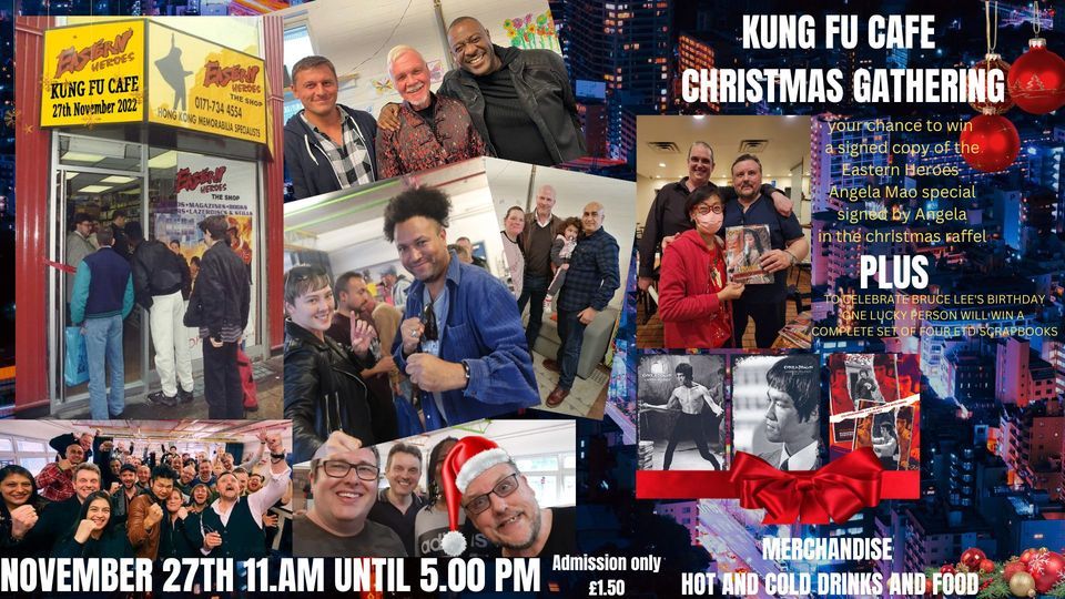 Kung Fu Cafe Christmas Party, Stratford Computer Fair, London, 27 ...