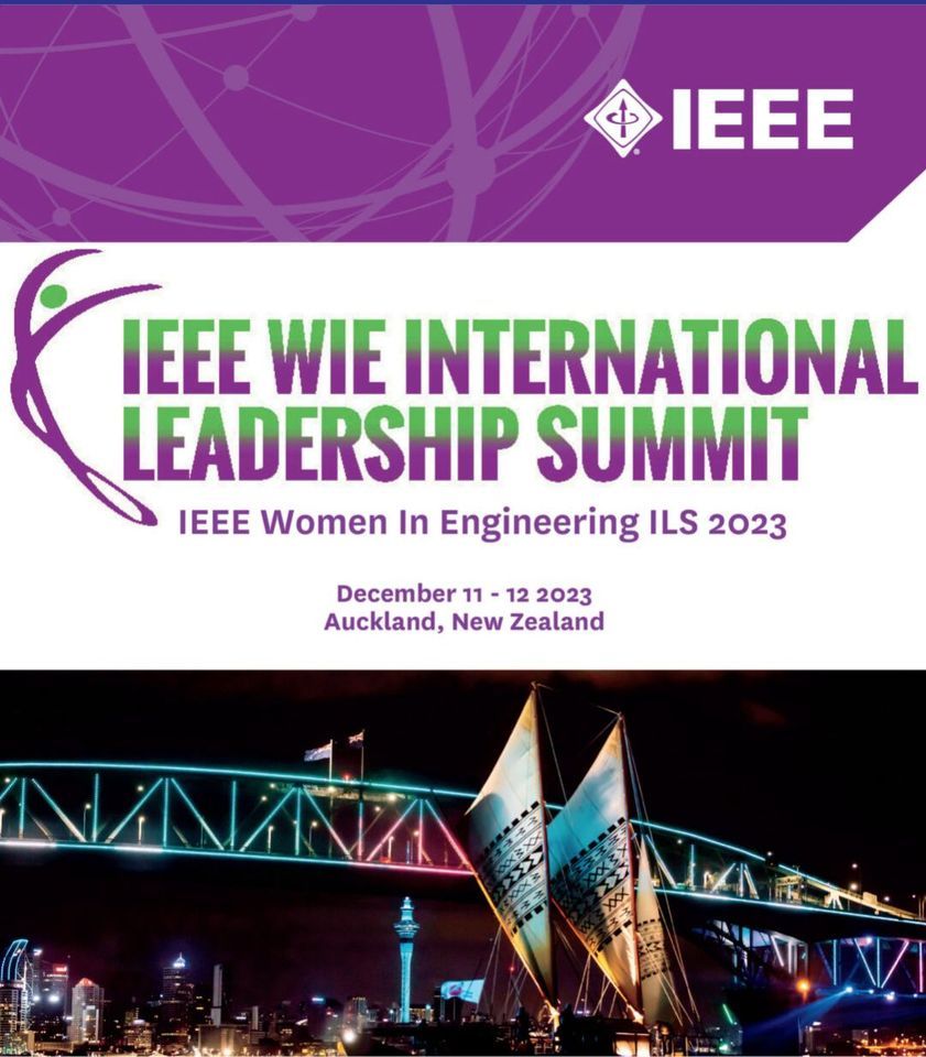 IEEE WIE International Leadership Summit 2023, Auckland, New Zealand ...