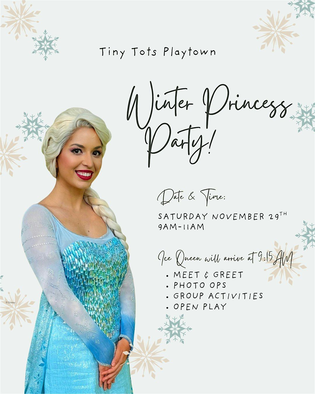 Winter Princess Party | Tiny Tots Playtown, 24412 FL-54, Lutz, 29 ...
