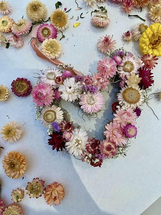 Bloom + Blend: Dried Floral Heart Wreath + Perfume Making, Sonder ...