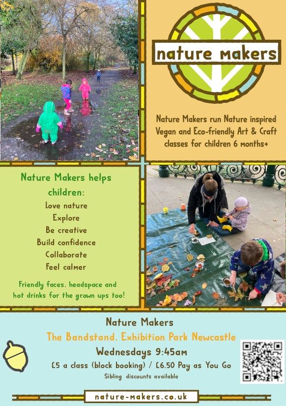 Nature Makers - Nature inspired art and crafts, Exhibition Park, Newcastle Upon Tyne, 1 February ...