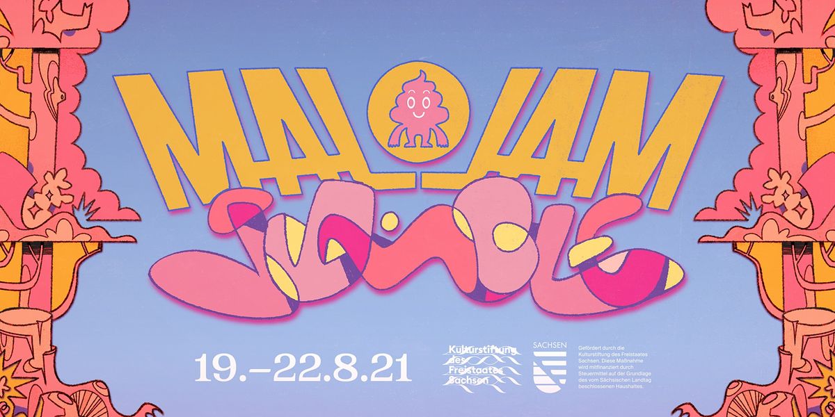 Mal Jam Jumble 2021, objekt klein a, Dresden, 19 August to 22 August