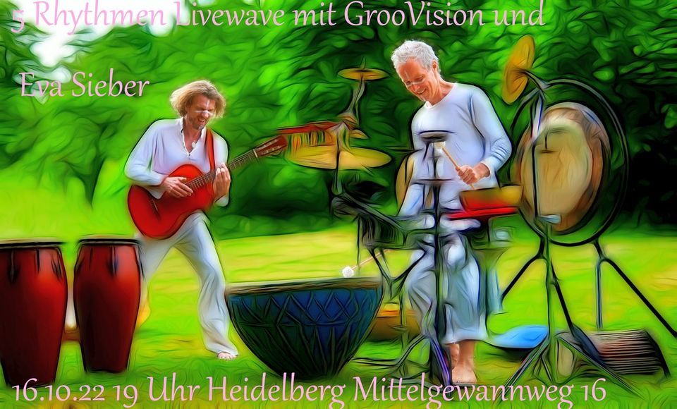 5 Rhythmen Livewave mit Groovision und Eva Sieber, Freie Waldorfschule Heidelberg, 16 October 2022