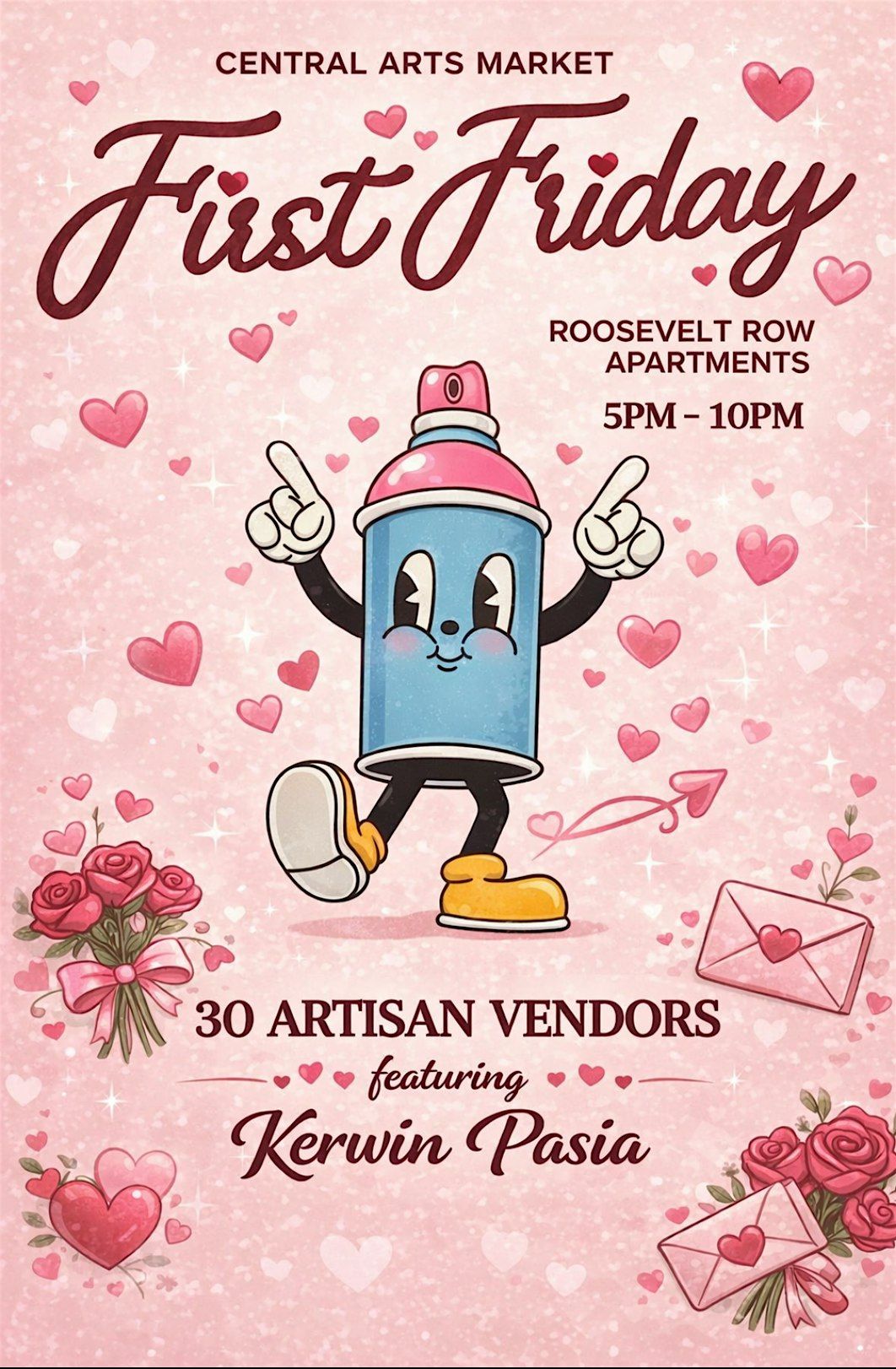 First Friday at the Roosevelt Row Apartments, Roosevelt Row Apartments ...