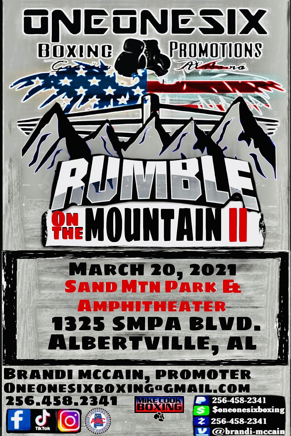 Rumble on the Mountain 2, Sand Mountain Park & Amphitheater ...