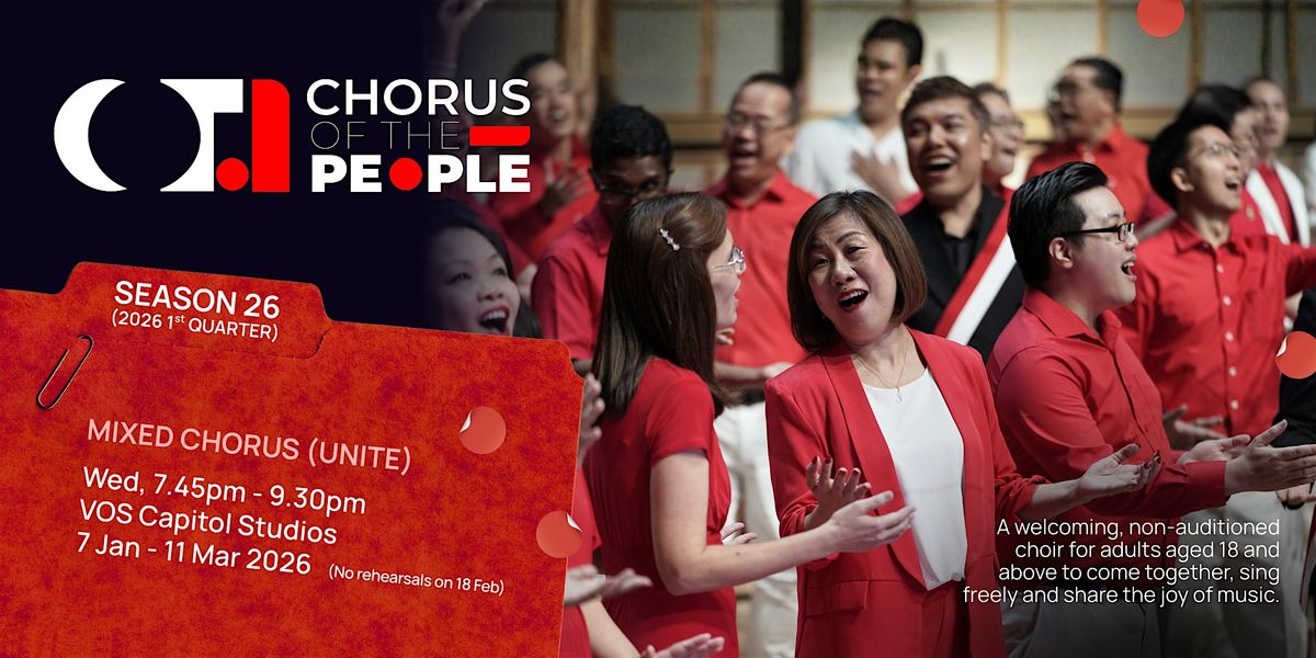 Chorus of the People: Unite (Mixed Chorus) Season 26 (2026 1st Quarter ...