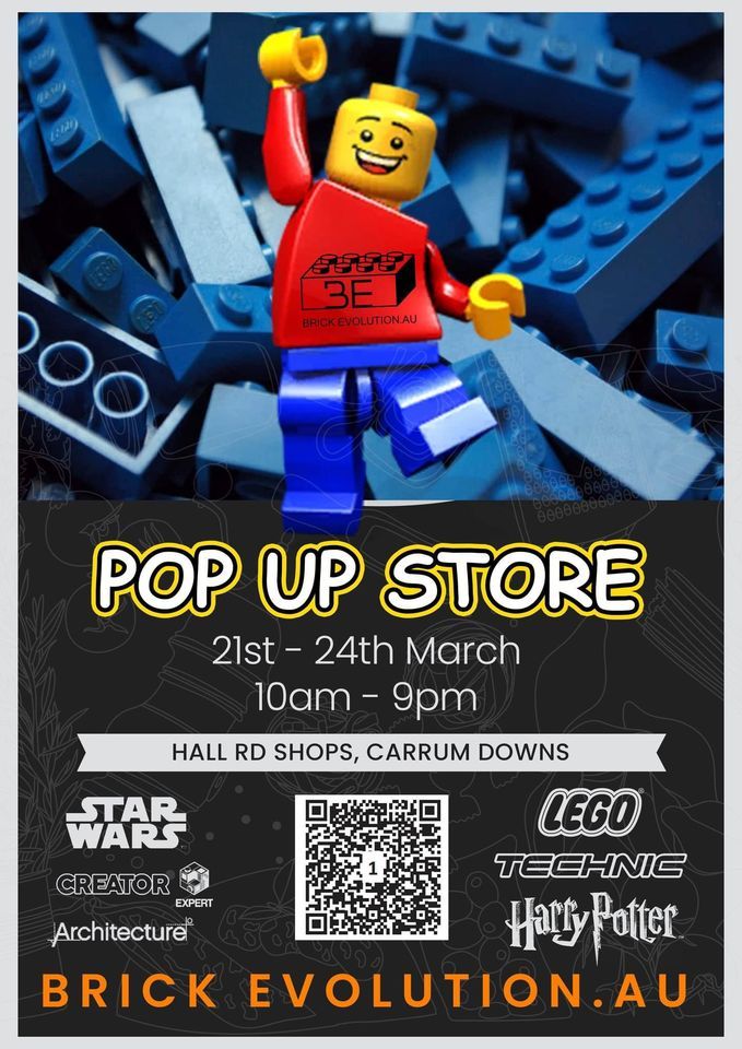 Brick Evolution Pop Up Store. March 2024, Carrum Downs Regional ...