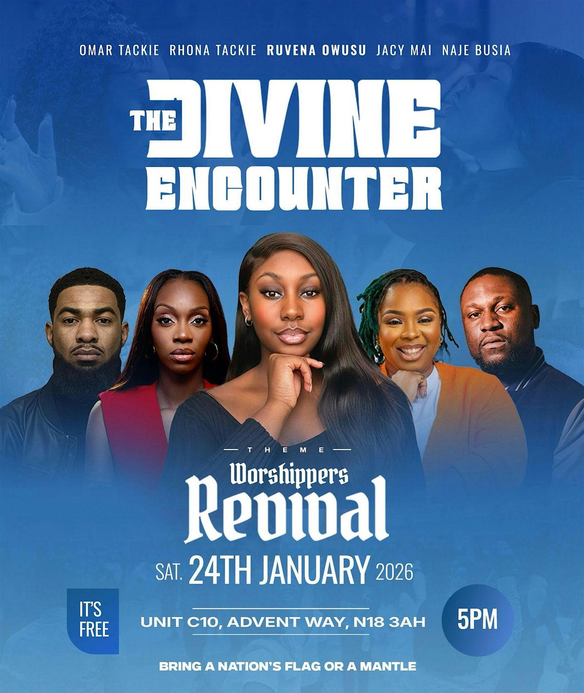 The Divine Encounter: Worshippers Revival, Grace Hill Ministries ...