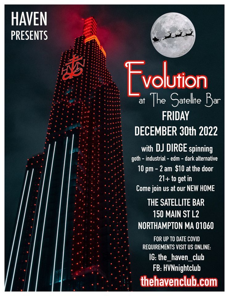 Haven presents Evolution at The Satellite Bar, Tellus & The Satellite ...
