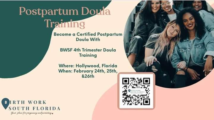Postpartum Doula Training , Hollywood Birth Center, 24 February 2023