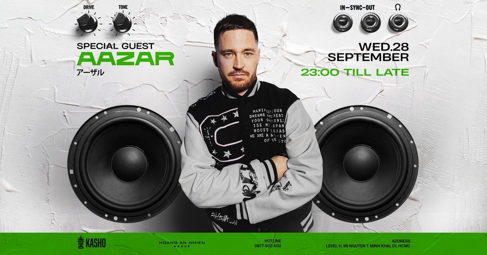 KASHO CLUB x AAZAR, Kasho Club, Ho Chi Minh City, 28 September 2022