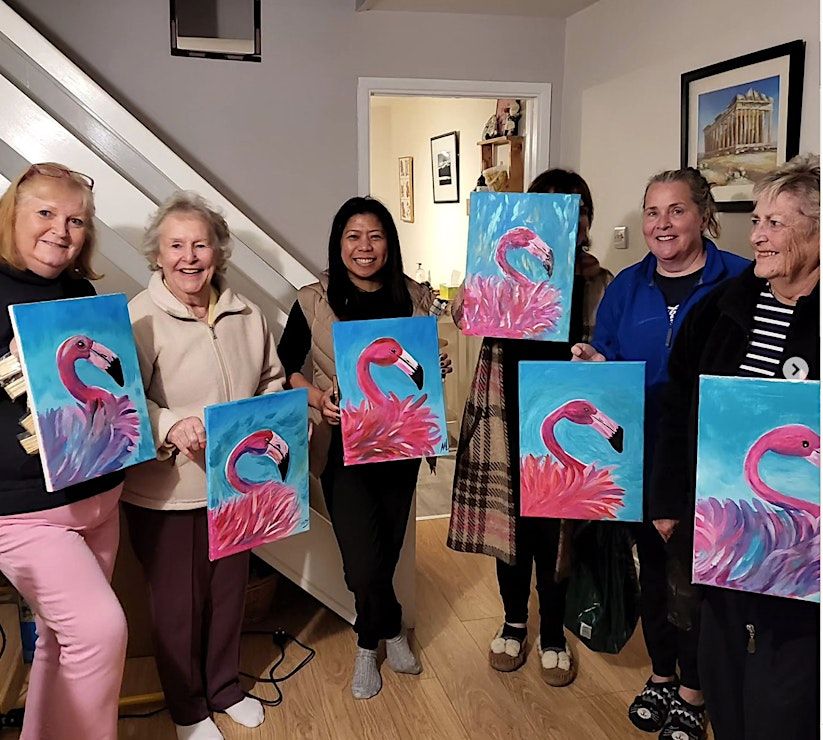 Pensive Coos, Sip and Paint Night. Date idea. Painting Night ...