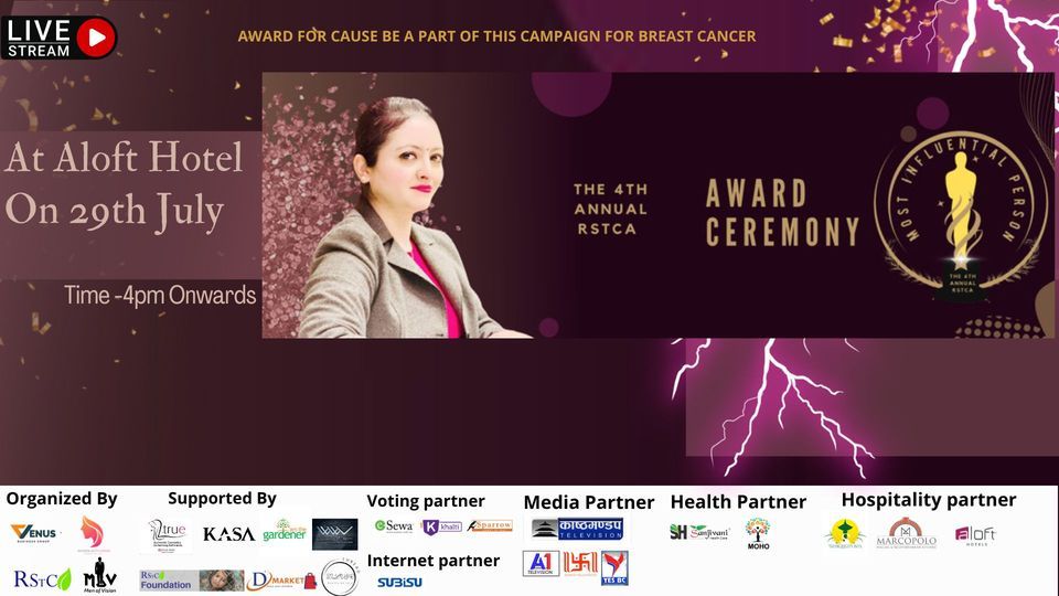 Most Influential Person of the Year Awards 2022, Aloft Kathmandu Thamel ...