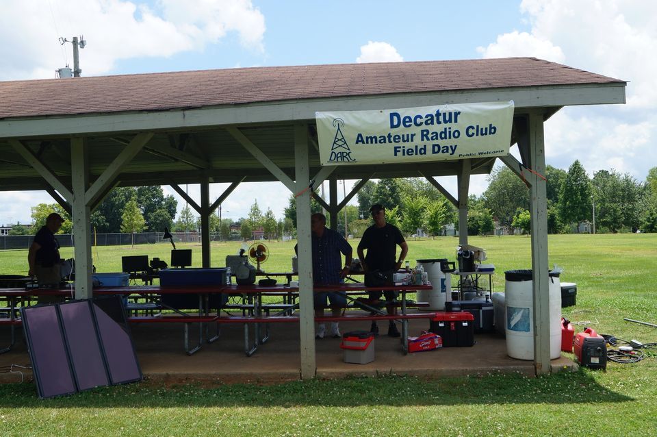 ARRL Field Day 2022, Delano Park, Decatur, 25 June to 26 June