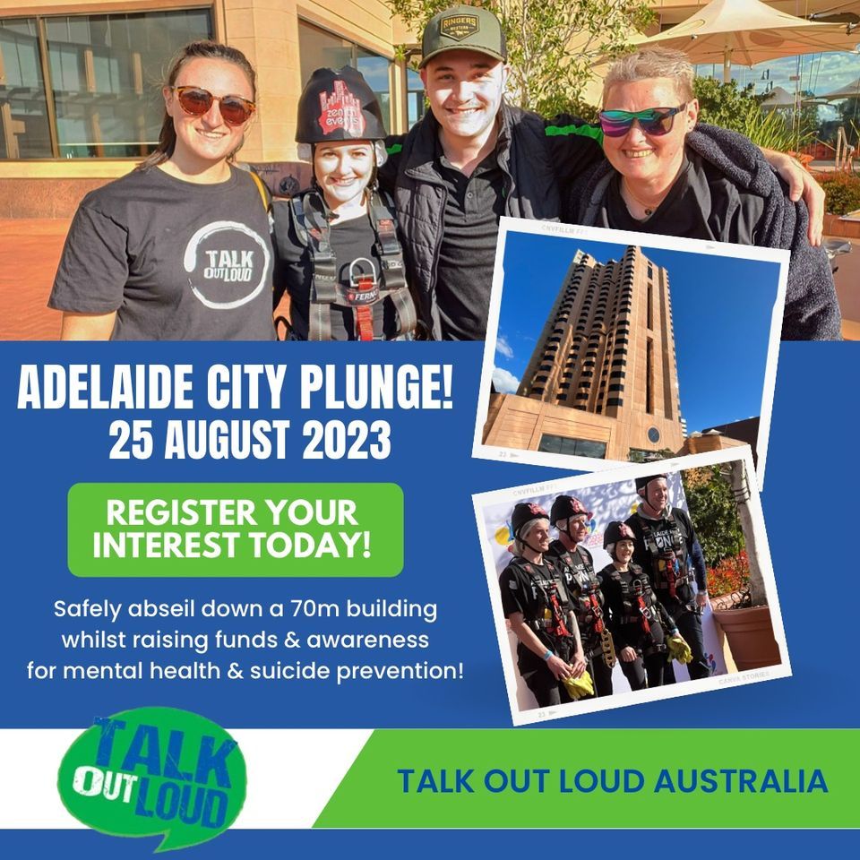 Adelaide City Plunge for Talk Out Loud, InterContinental Adelaide, 25 ...