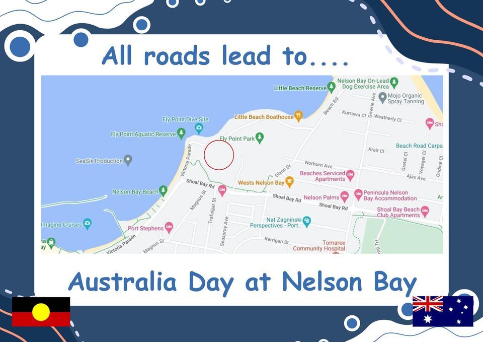Australia Day in Nelson Bay, Fly Point, Nelson Bay, 26 January 2024