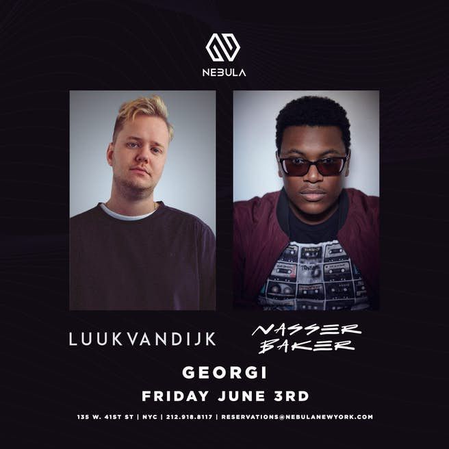 Luuk van Dijk, Nasser Baker at Nebula New York, Nebula New York, Long Island City, 3 June 2022