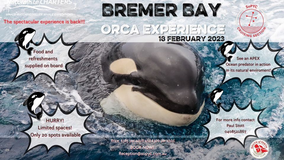 Bremer Bay Orca Experience 2023, Bremer Bay Rd, Bremer Bay WA 6338, Australia, Esperance, 18 ...