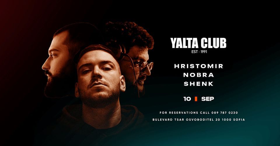 Nobra X Hristomir X Shenk X Yalta White bar, YALTA CLUB, Sofia, 10 ...