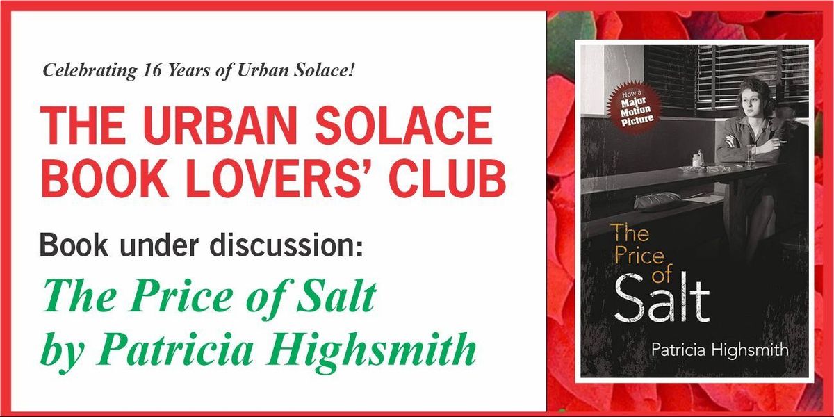 The Urban Solace Book Lovers Club - Dec 25 Meet, Urban Solace Cafe ...