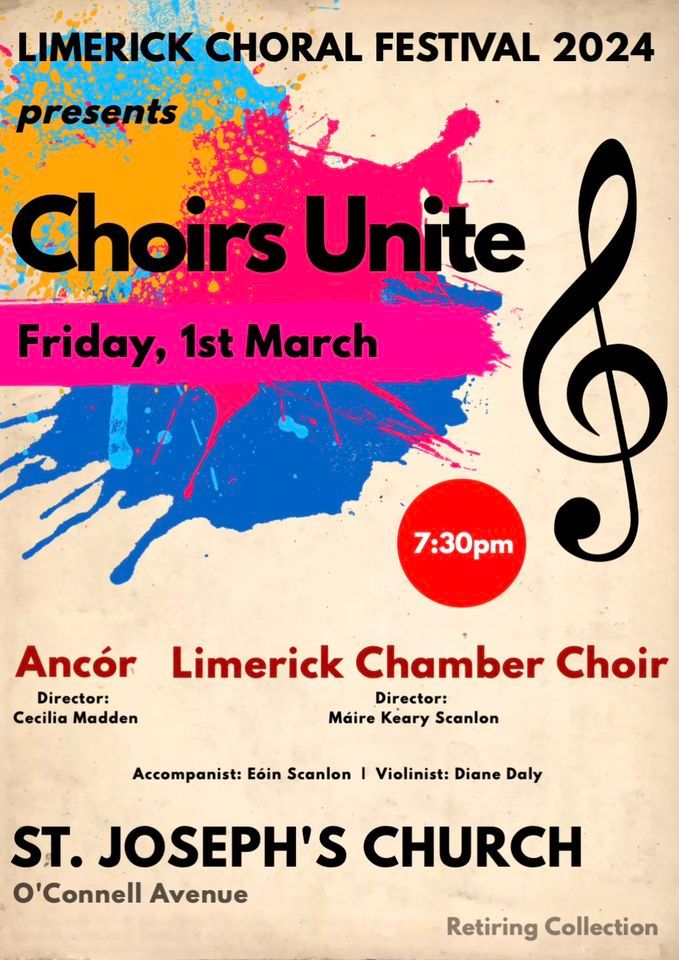 Opening Concert - Limerick Choral Festival 2024, St Joseph's Church ...