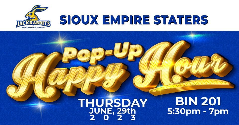 POP-UP Happy Hour!, Bin 201, Sioux Falls, 29 June 2023