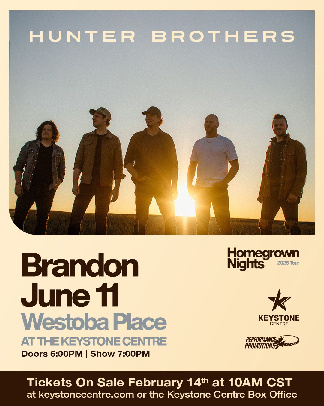 Hunter Brothers at Bella Concert Hall, Bella Concert Hall, Calgary, 25 ...