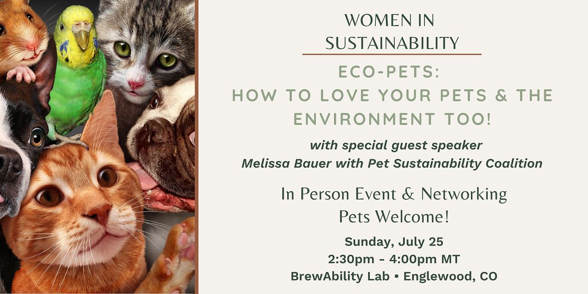 Eco-Pets: How to Love your Pets and the Environment Too!, Brewability ...