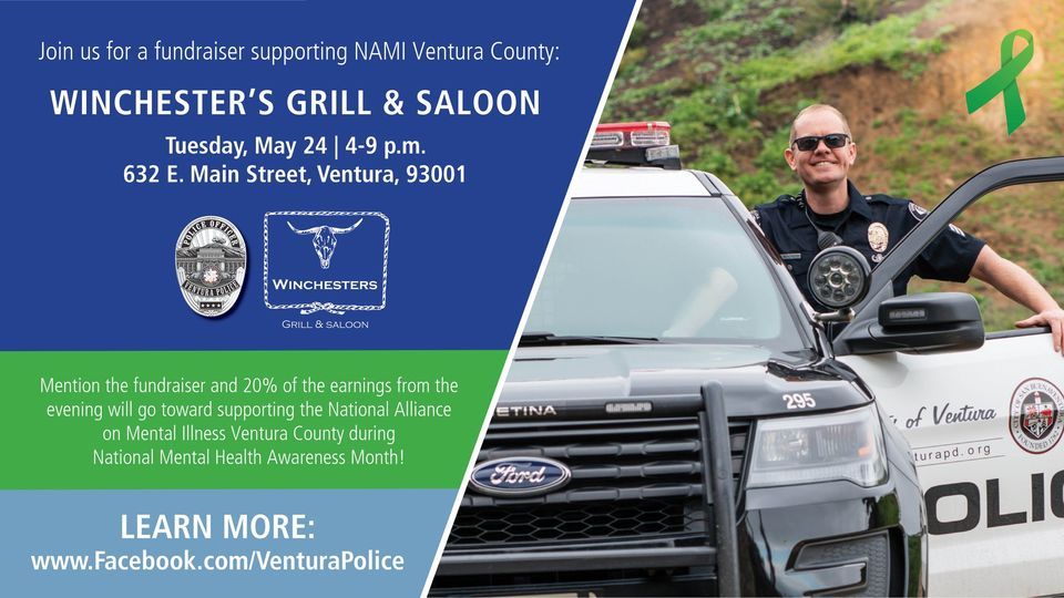 NAMI Fundraiser: Mental Health Awareness Month, Winchester Grill ...
