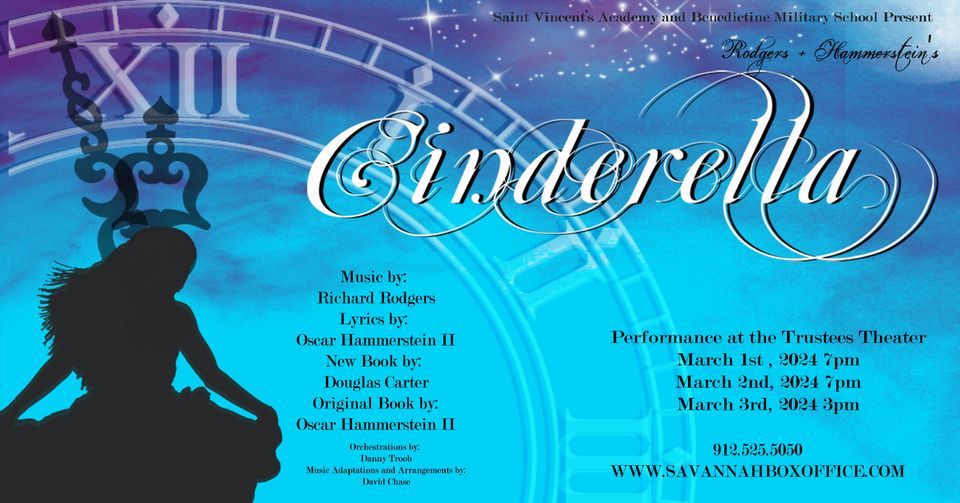 Cinderella The Musical, Trustees Theater, Savannah, 1 March to 3 March