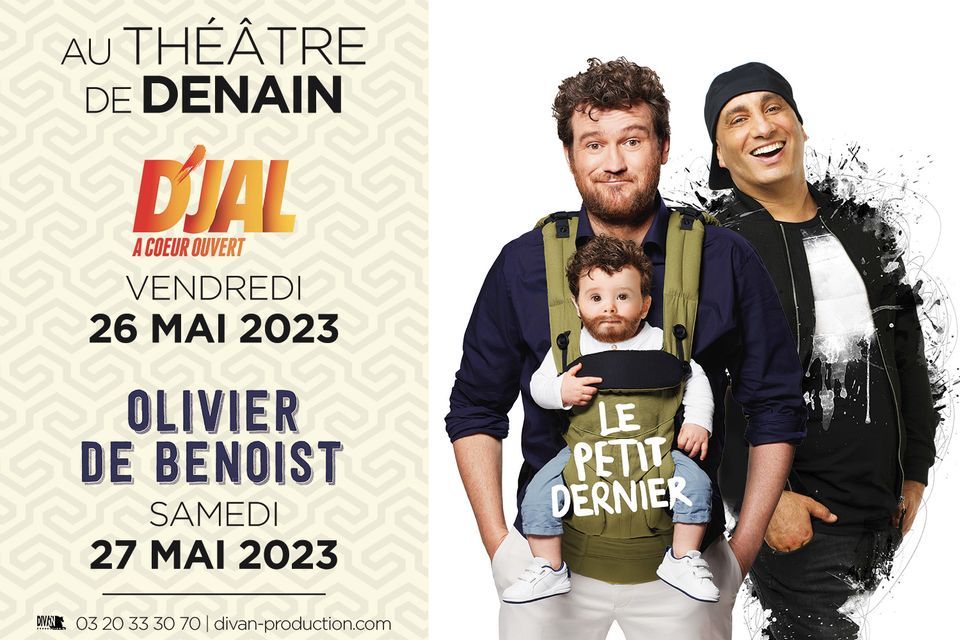 Olivier De Benoist - Le petit dernier , Théâtre De Denain, Douai, 27 ...