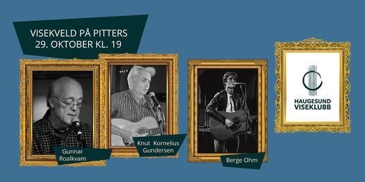 Visekveld med Gunnar Roalkvam, Knut Kornelius Gundersen og Berge Ohm ...