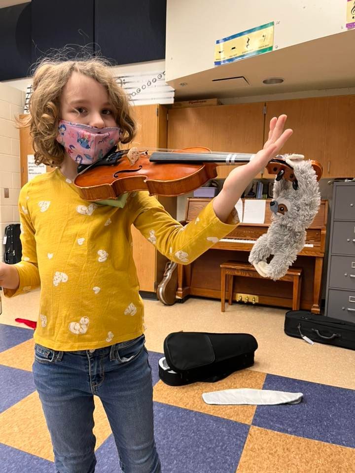 2nd Grade Violin Concert, North Muskegon, Michigan, 5 May 2022