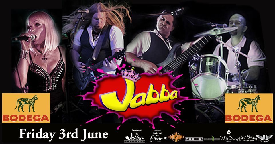 TGIF at Bodega with Jabba Band, Bodega Bar, Toowoomba, 3 June to 4 June
