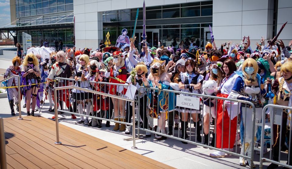 Momocon 2023 Genshin Photoshoot, Georgia World Congress Center ...