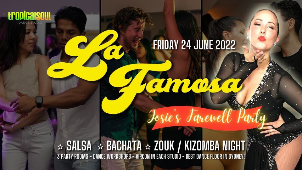 La Famosa Salsa And Bachata Party Josies Farewell Fri 24 Jun
