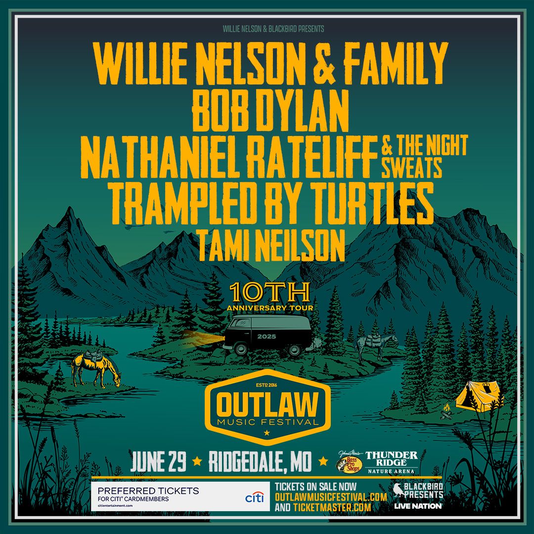 2025 Outlaw Music Festival at Thunder Ridge Nature Arena, Thunder Ridge Nature Arena, Ridgedale ...