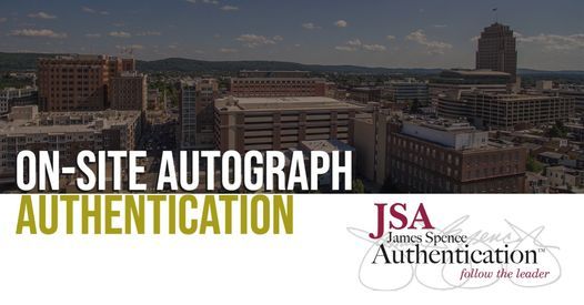 JSA at Championship Cards, Championship Cards, Allentown, 15 January 2022