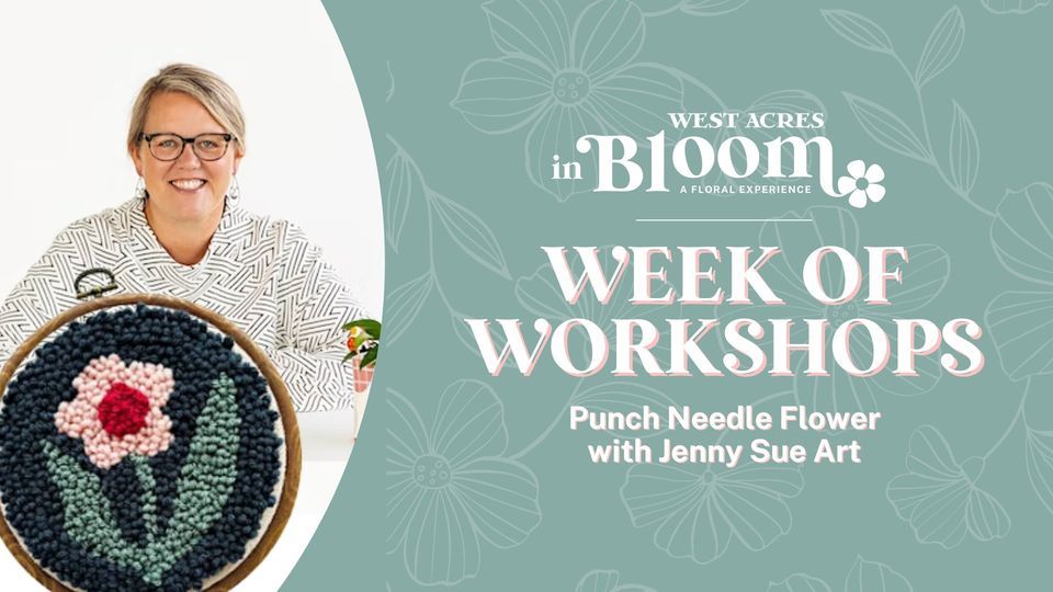 Learn the Basics of Punch Needle with Jenny Sue Art, West Acres (Fargo ...