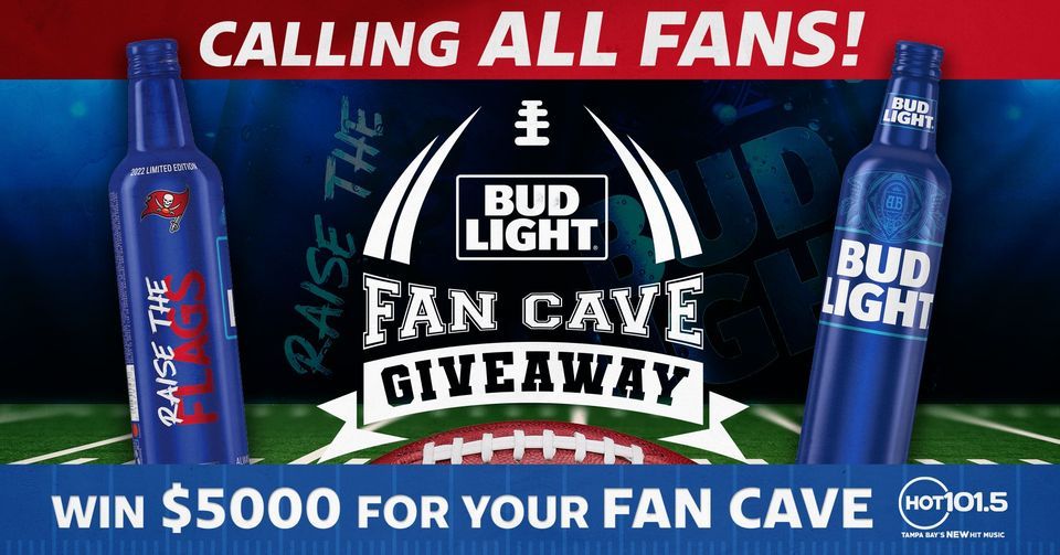Bud Light Fan Cave Giveaway!, Whiskey Wings Tyrone, Gulfport, 6 ...