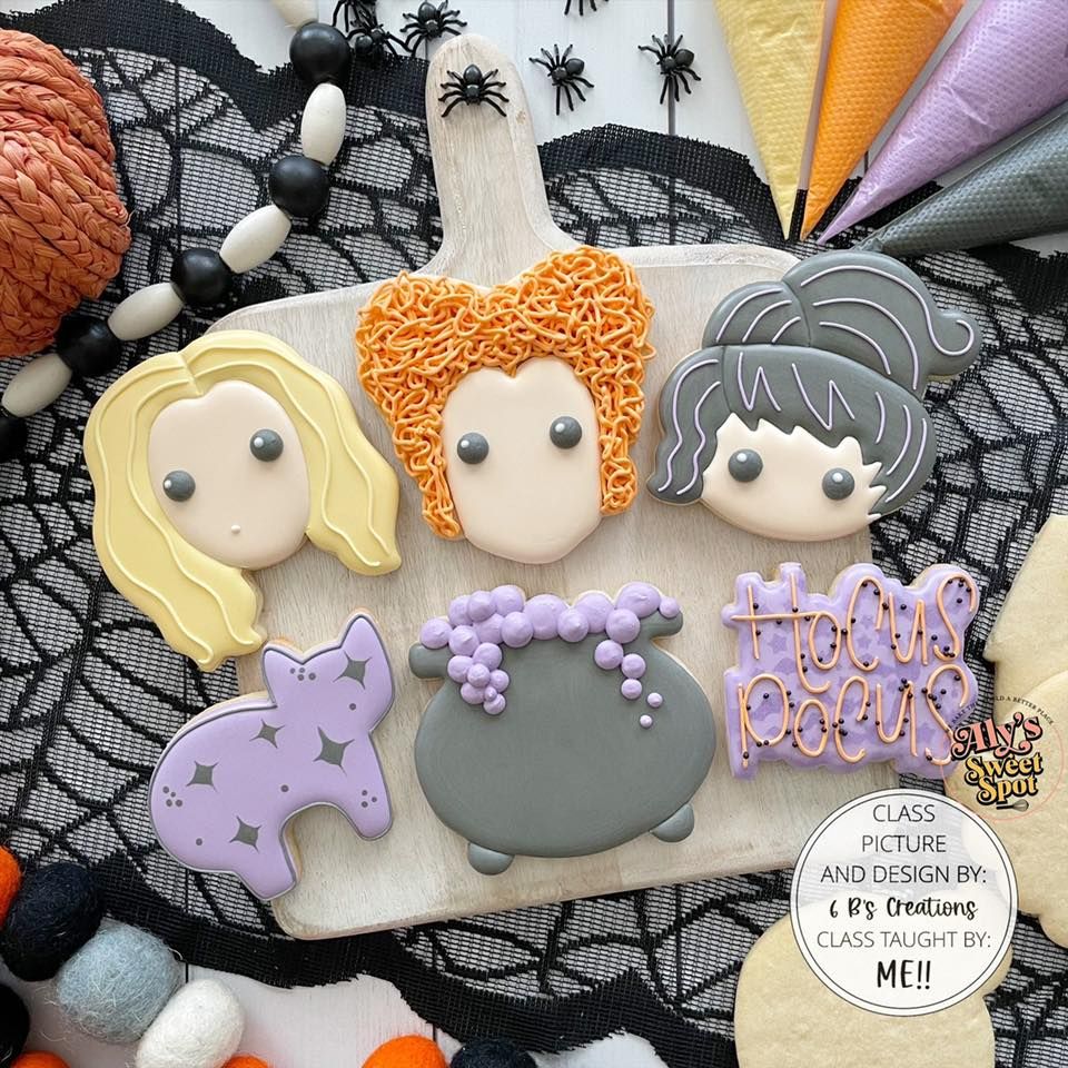 Hocus Pocus Cookie Decorating Class - Beginner Friendly, 76 South Oak Street,Ventura,93001,US ...