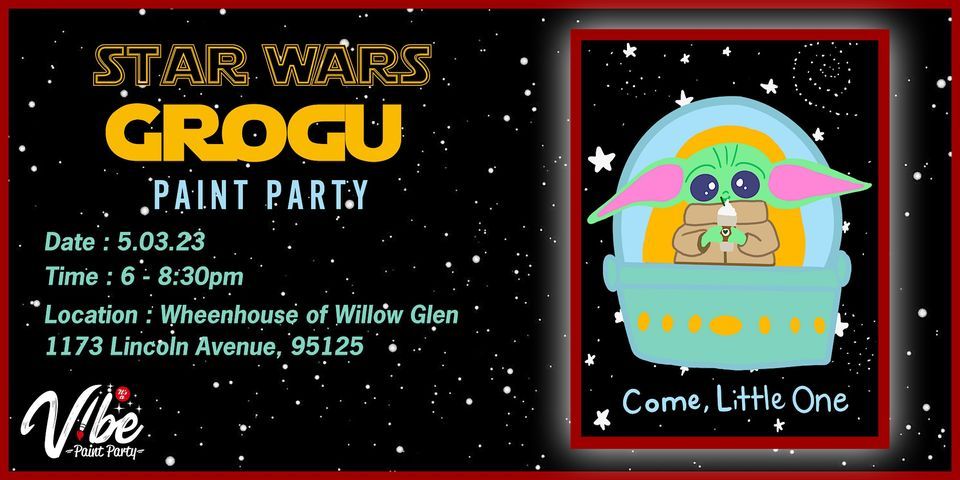 Star Wars Grogu Paint Party, 1173 Lincoln Avenue,San Jose,95125,US, 3 ...