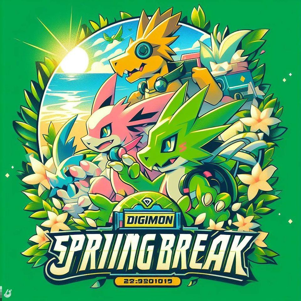 Digimon Spring Break Event (Green Deck Championship), Gamers Guild ...