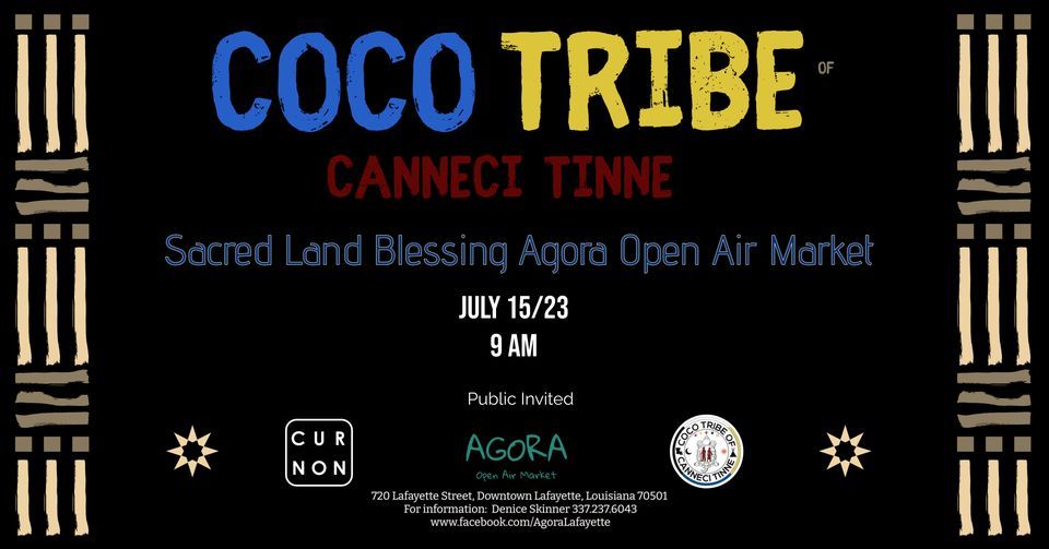Coco Tribe of Canneci Tinne Land Blessing, Agora Open Air Market ...