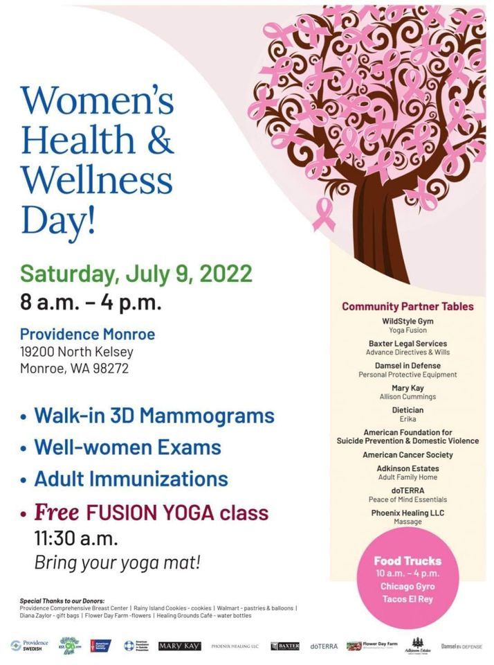 Womens, Providence Medical Group Providence, Monroe, 9 July 2022