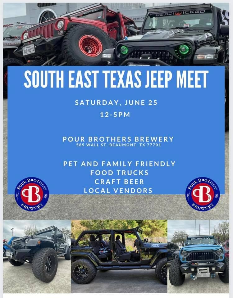 SETX Jeep Meet, Beaumont, Texas, 25 June 2022